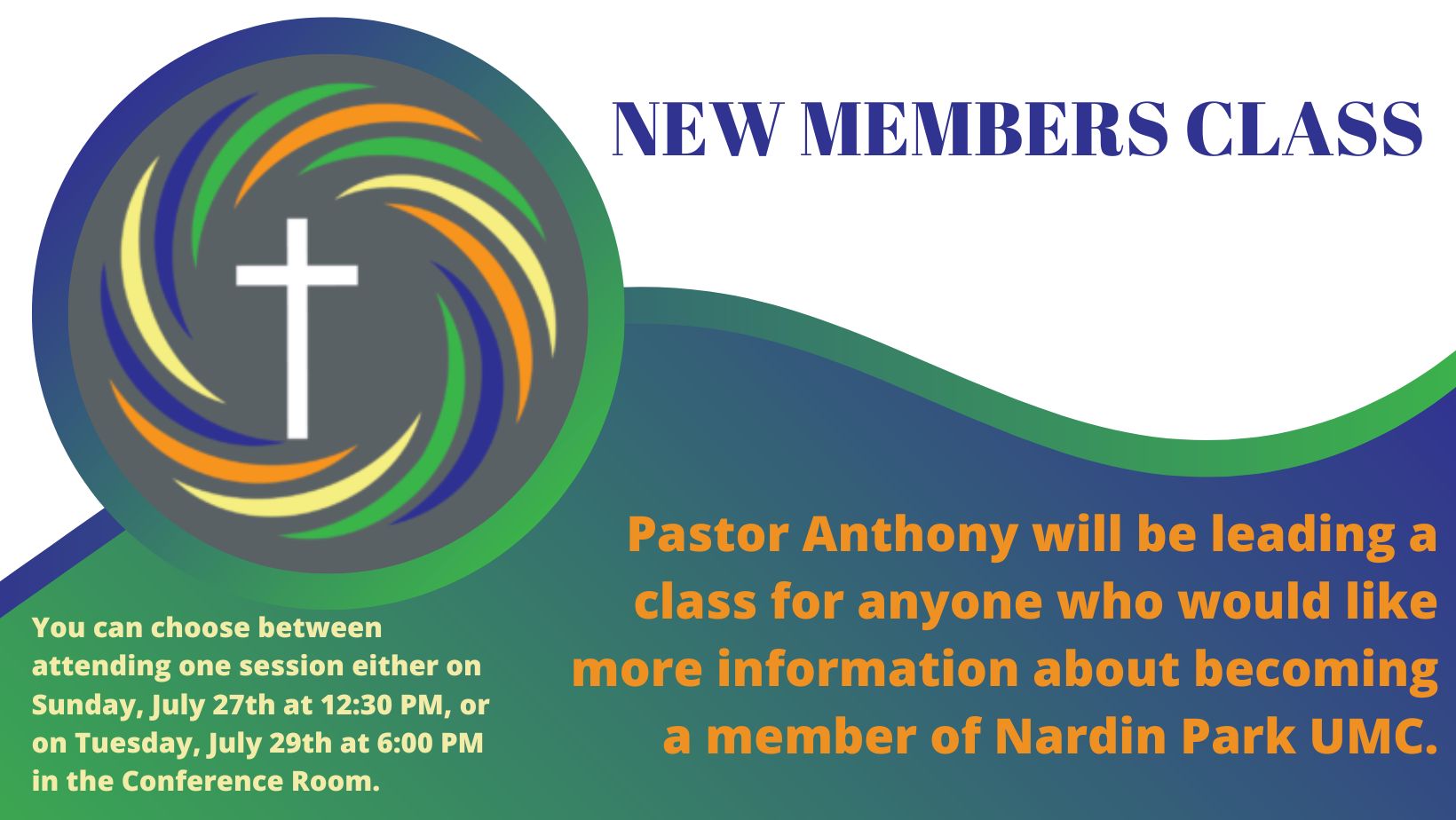 New Members Class • Nardin Park Church